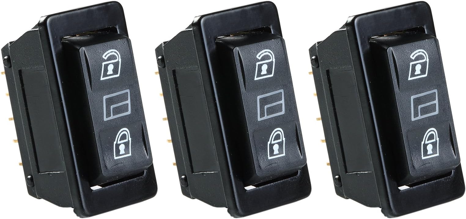 Amazon.com: Universal Car Power Door Lock/Unlock Switch Spring Back ...