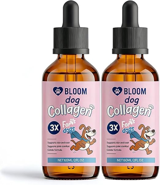 Amazon.com : Bloom Collagen for Dogs, Bloom Triple Collagen for Dogs ...