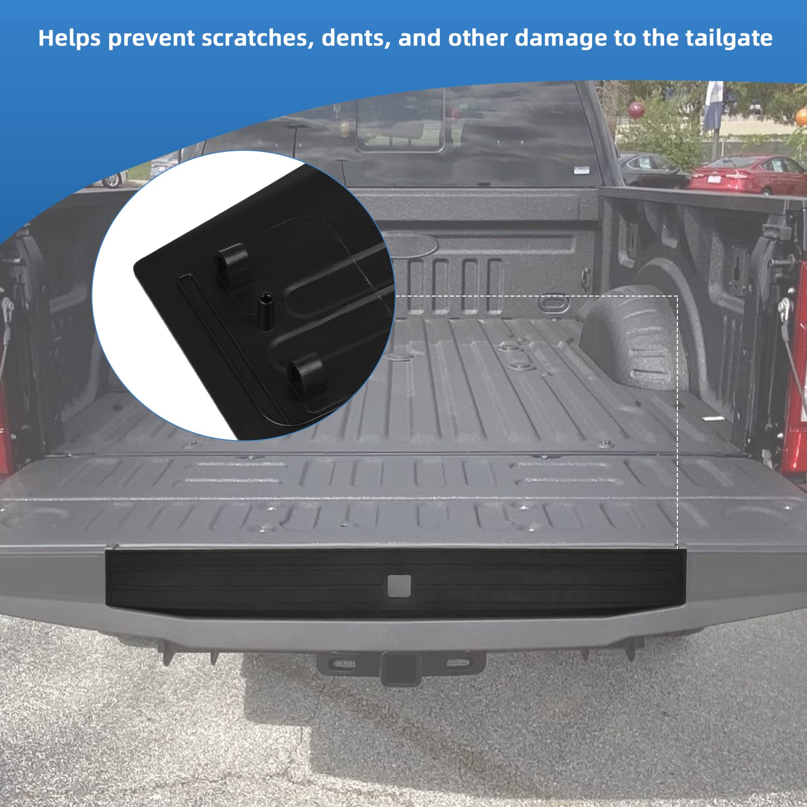 Snapklik.com : Compatible For Tailgate Molding Cap Cover Flexible Flex ...