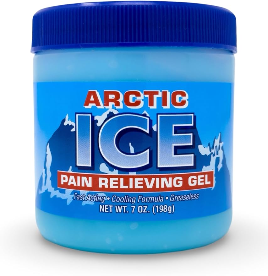 Amazon.com: Artic Ice Pain Relieving Gel 2% Menthol Blue 7 Ounce, 1 ...