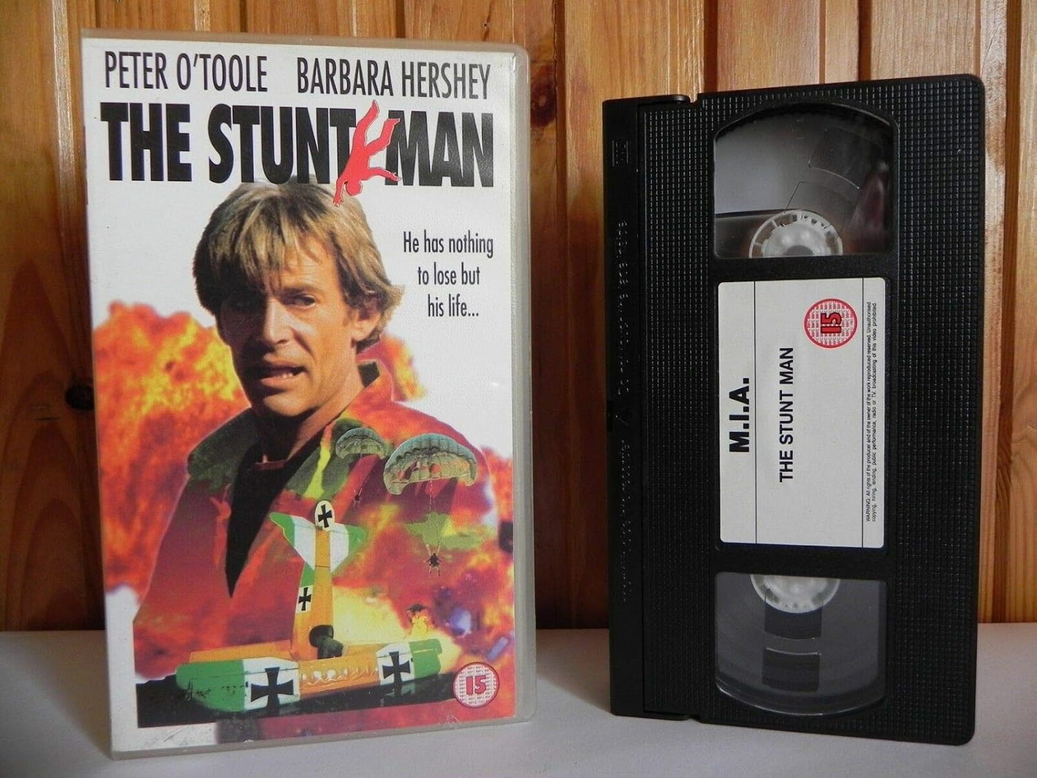 The Stunt Man [VHS] : Peter O'Toole, Steve Railsback, Barbara Hershey ...