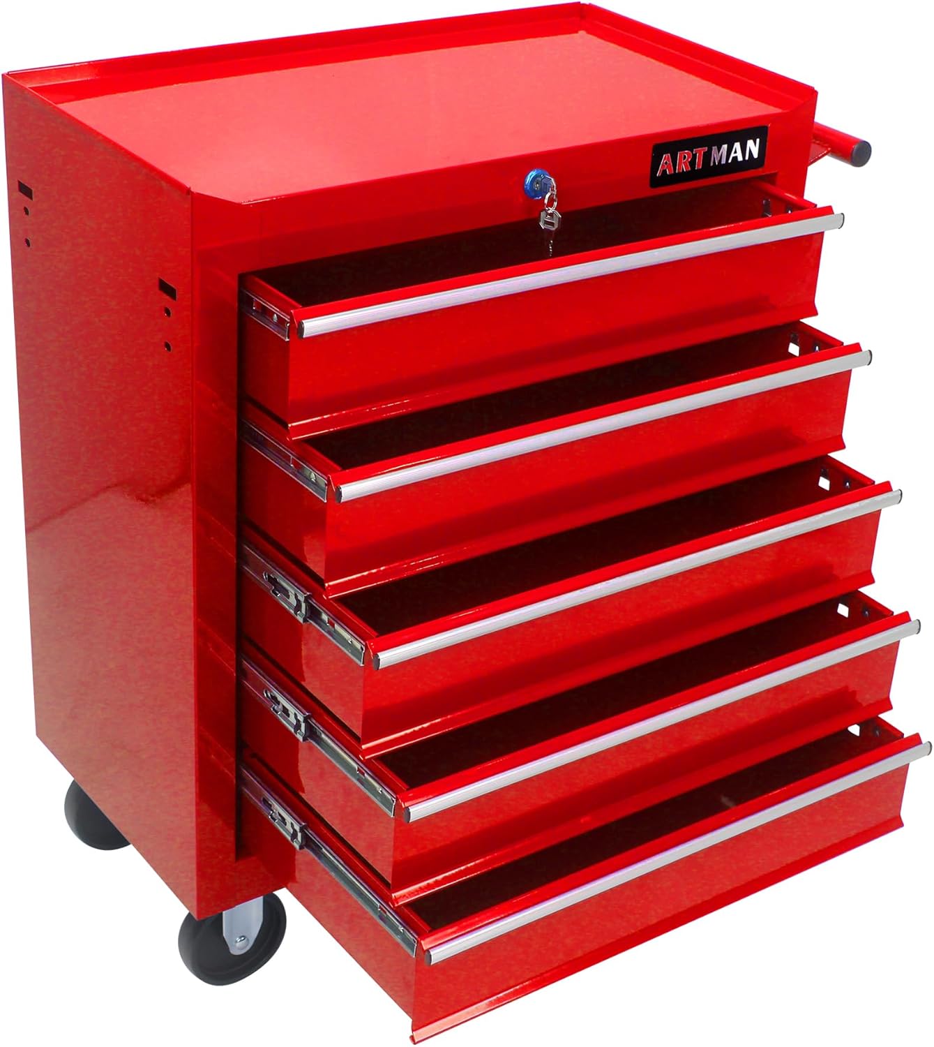 Amazon.com: Moonsteps Rolling Tool Chest,Multifunctional Tool Cart with ...