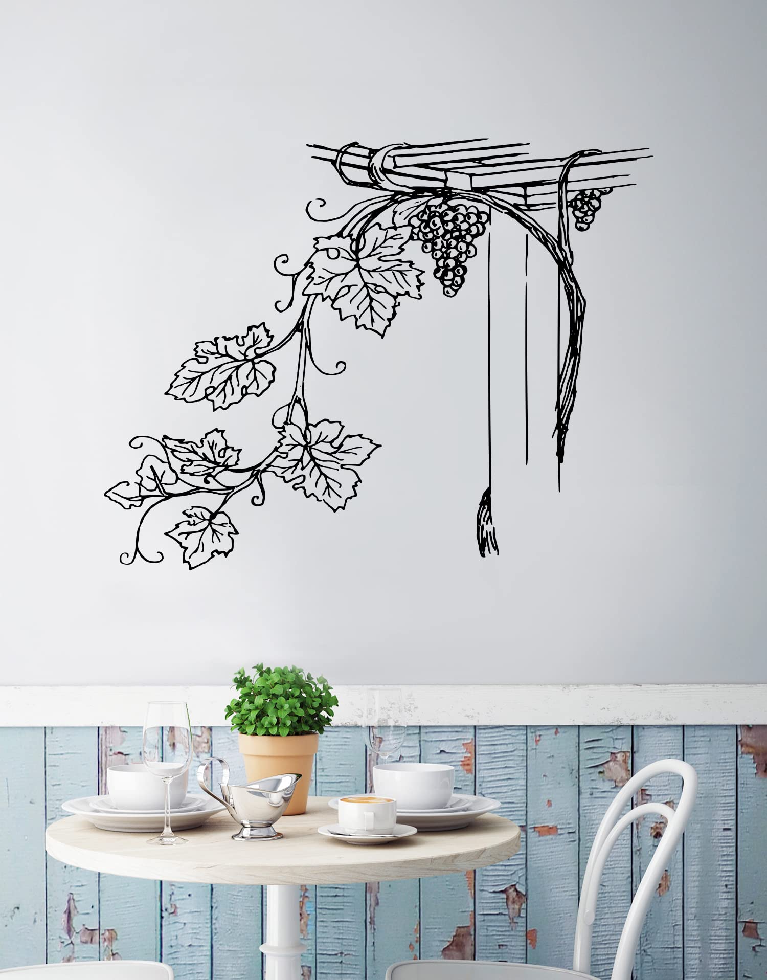 Amazon.com: Kitchen Wall Decor. Decal for Dinning Room. Bathroom Wall ...