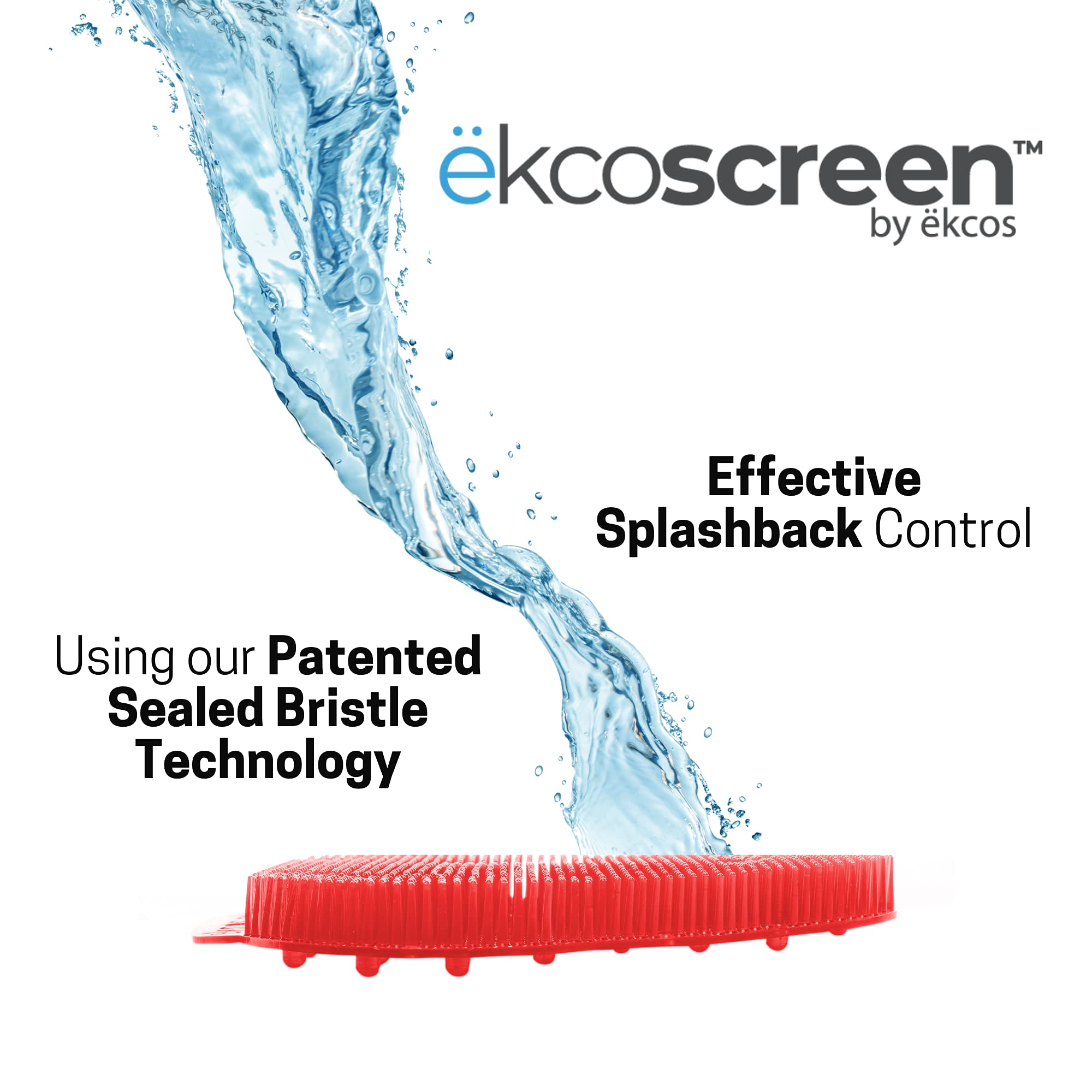 Diversey Ekcos Innovations EKS-10R-12 ekcoscreen 60 Day Premium Anti-Splash Urinal Screen, for ...