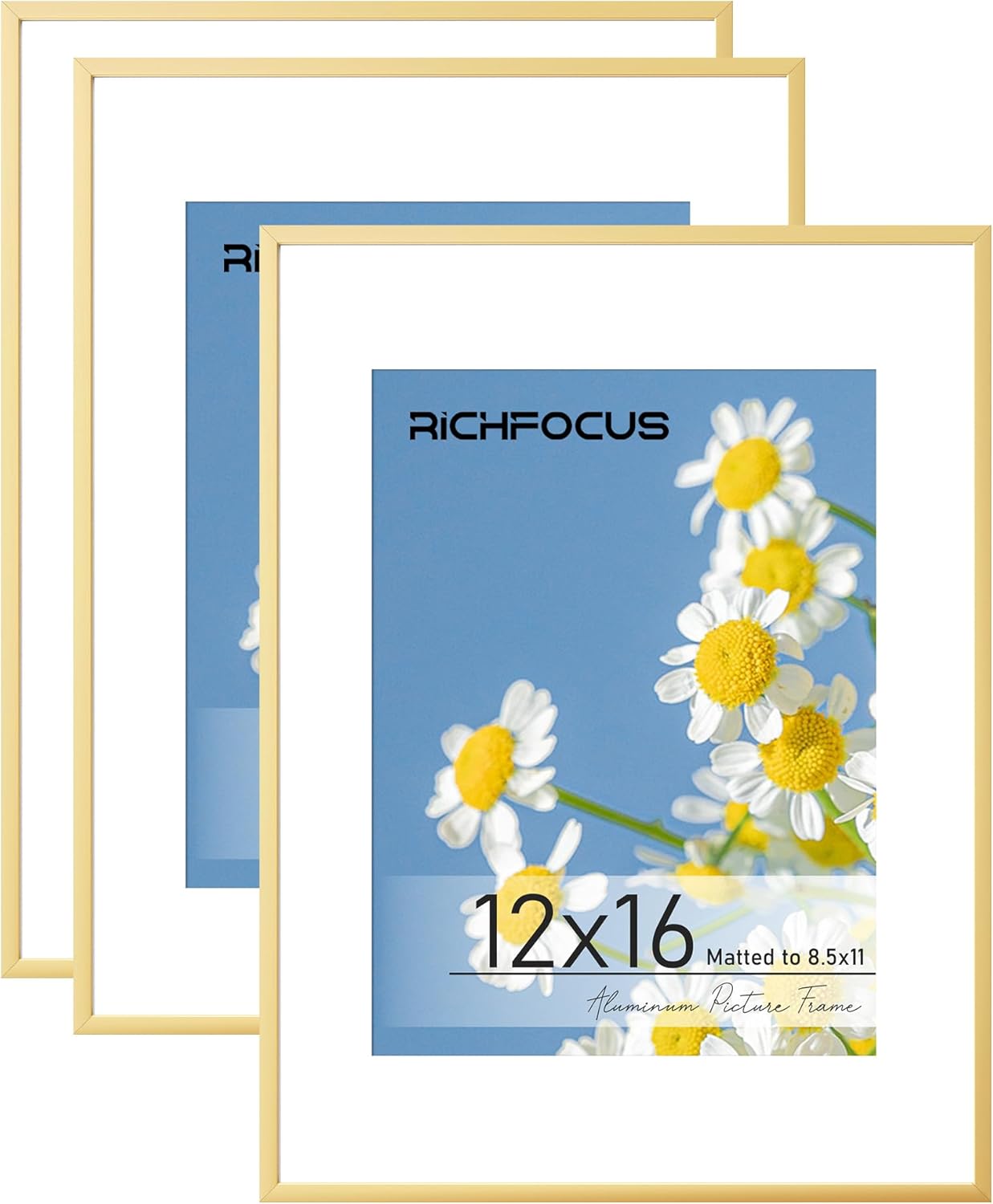 Amazon.com - RICHFOCUS 12x16 Frame Set of 3|12x16 Picture Frame with ...
