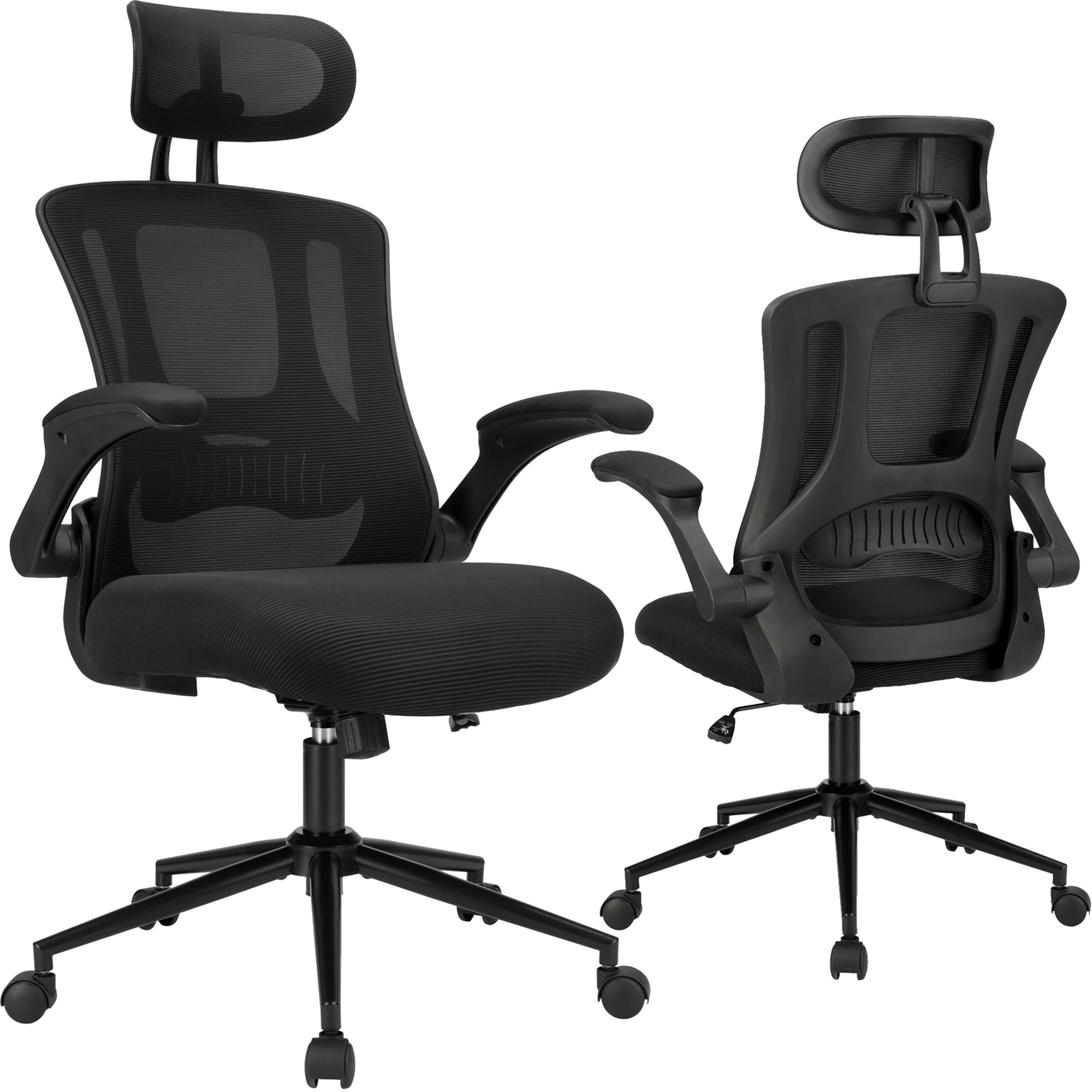 Snapklik.com : Zone Ergonomic Office Desk Chair - Comfy Mesh Computer Chair