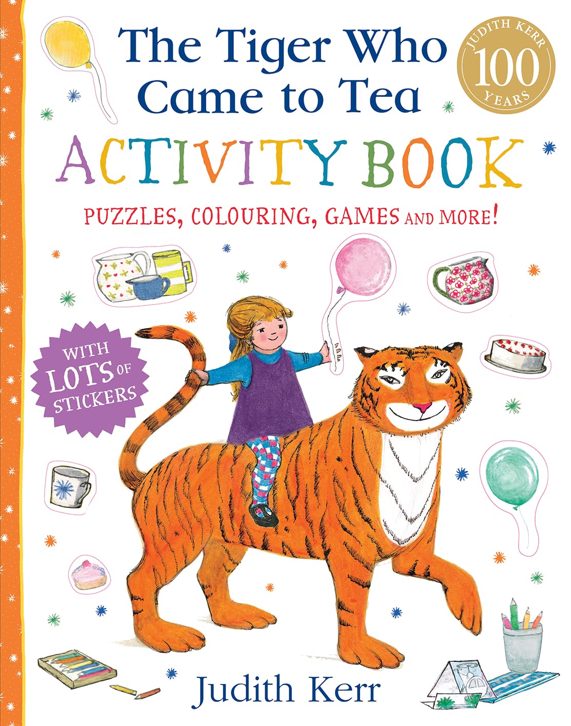 Amazon | The Tiger Who Came to Tea Activity Book | Kerr, Judith | Lions ...
