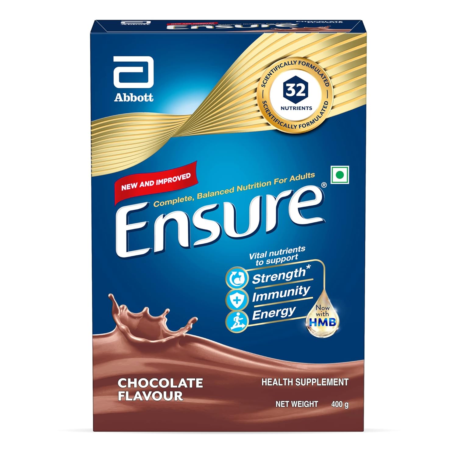 Buy Ensure Complete, Balanced Nutrition Drink For Adults 400g ...
