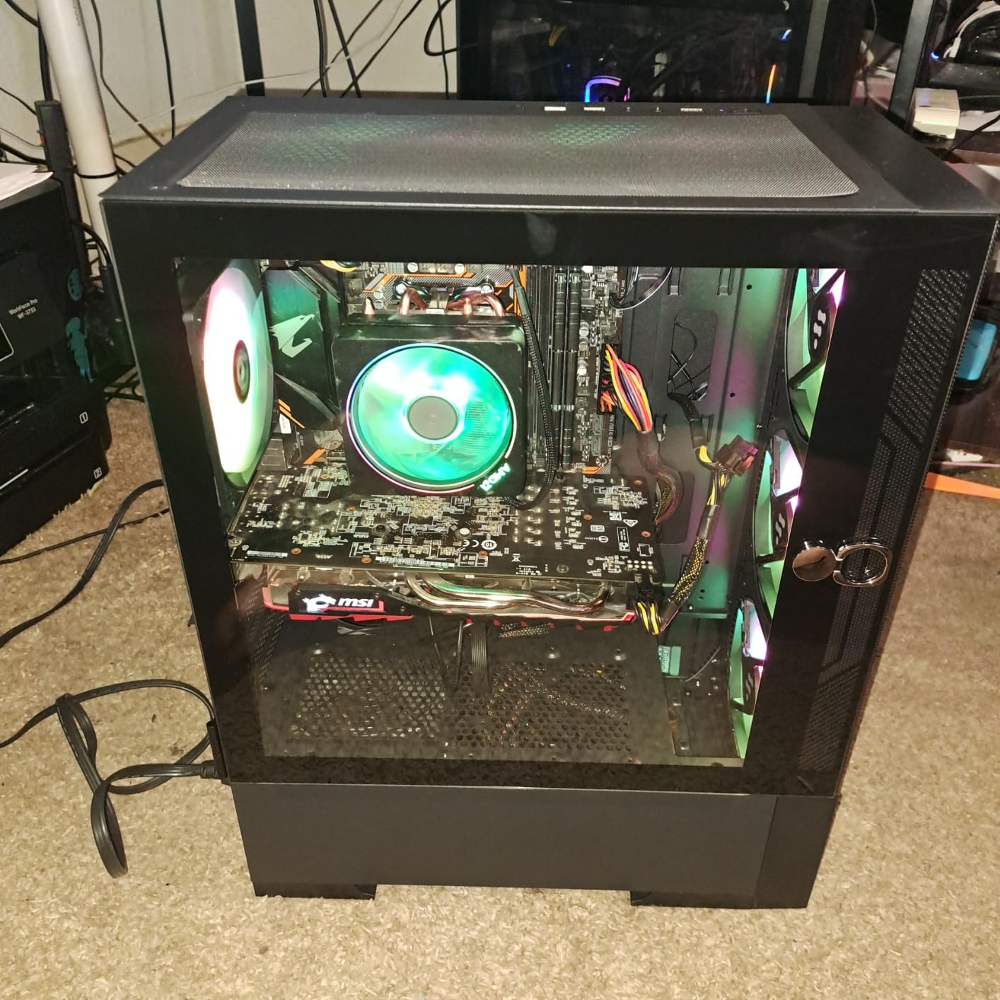 $20/mo - Finance KEDIERS Mech PC Case - ATX Tower Gaming Computer Case ...