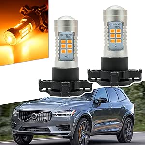 LED Front Indicator Bulbs PY24W PGU20-4 Base Replacement Bulb For Front ...