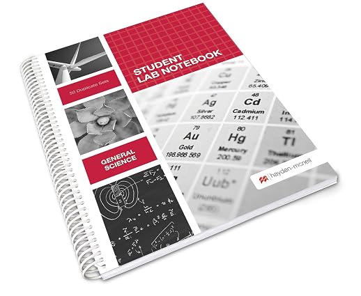 Student Value Lab Notebook: 50 Spiral Bound Duplicate Set: Hayden ...