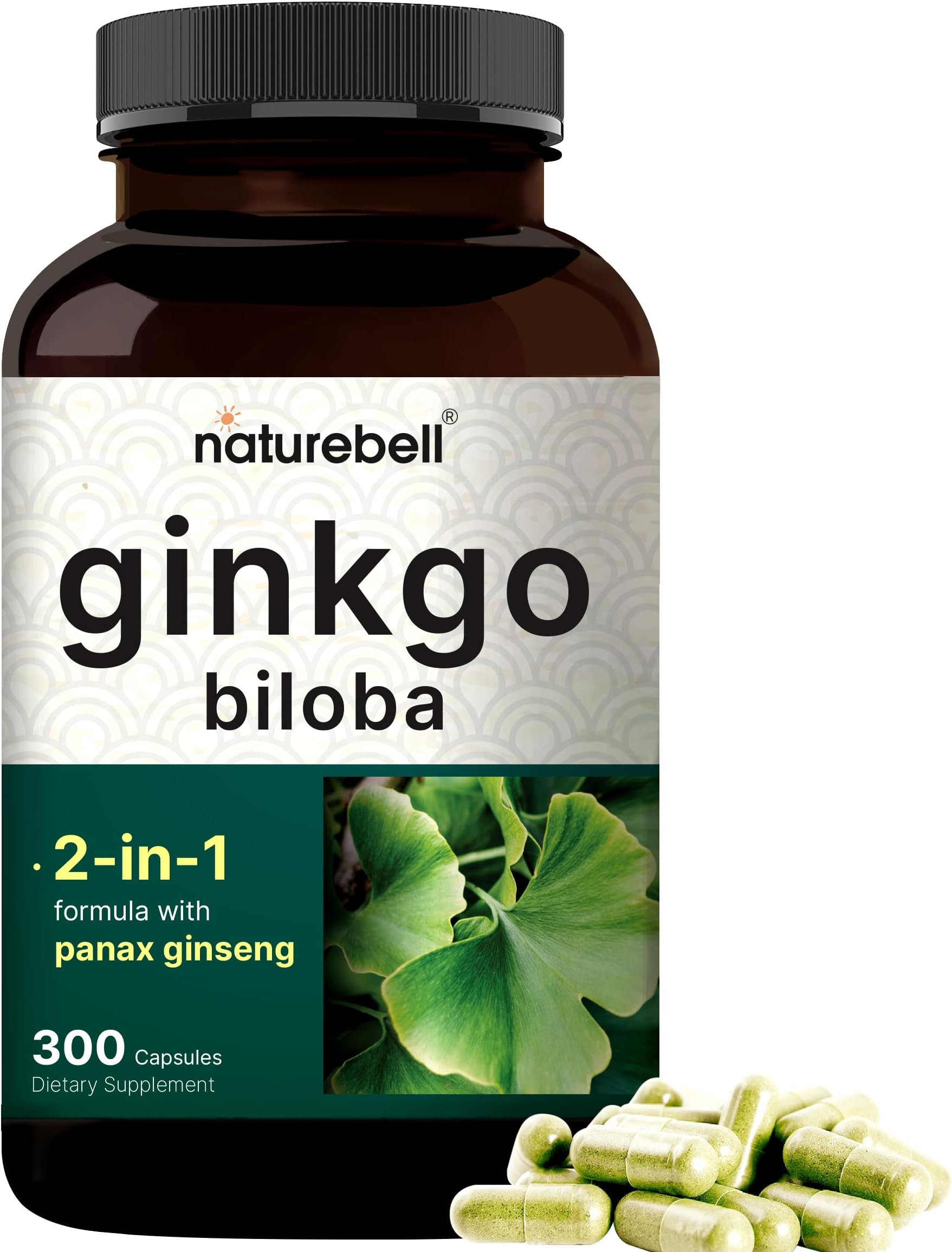 Amazon.com: NatureBell Ginkgo Biloba 6,000mg with Panax Ginseng 500mg ...