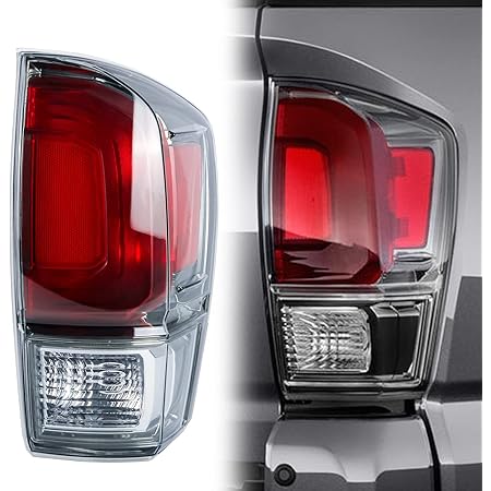 Amazon.com: Wztepeng Tail Light Black Housing Compatible with 2016 2017 ...