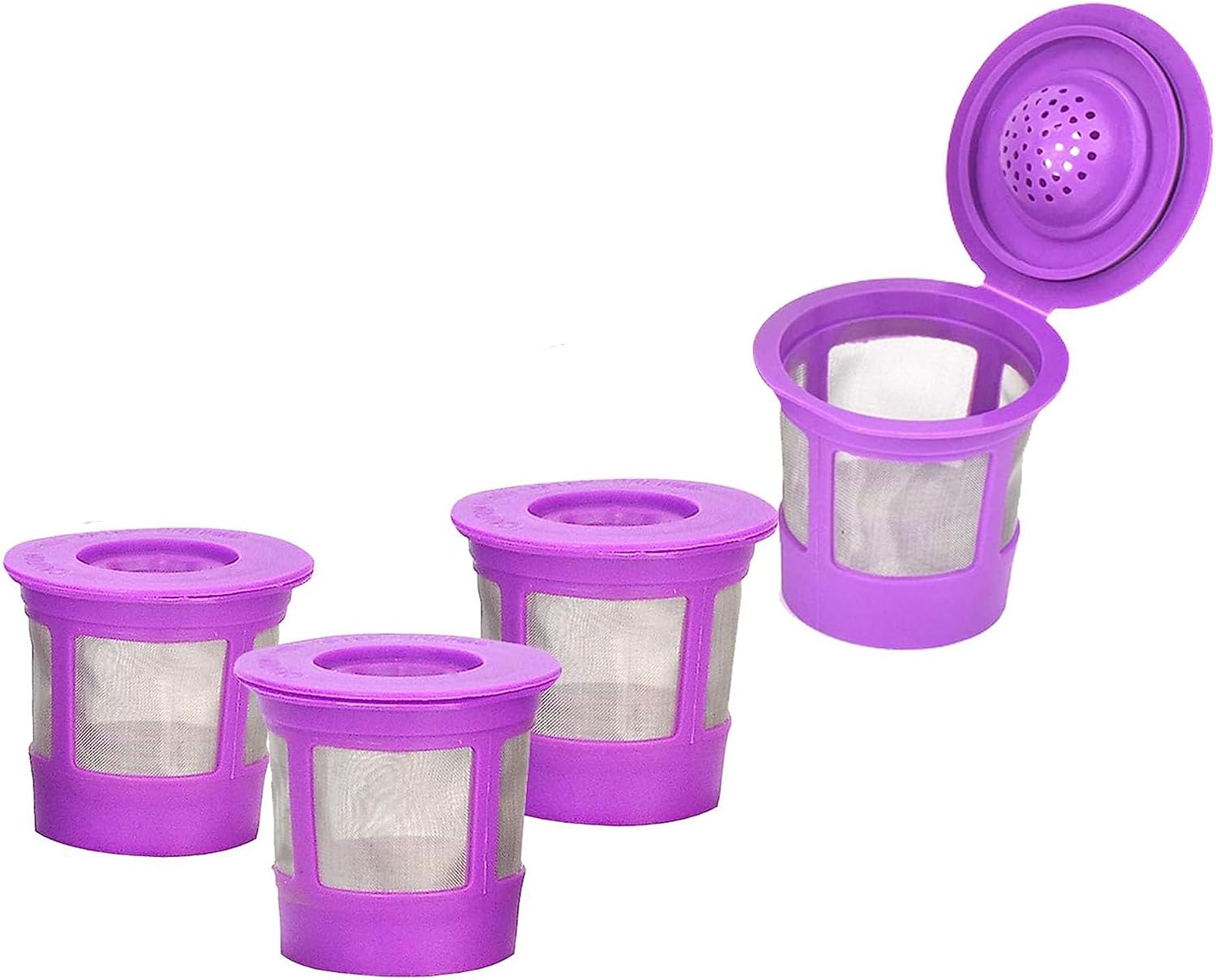 Amazon.com: Delibru Reusable K Cups for Keurig K-50 Coffee Maker- Pack ...
