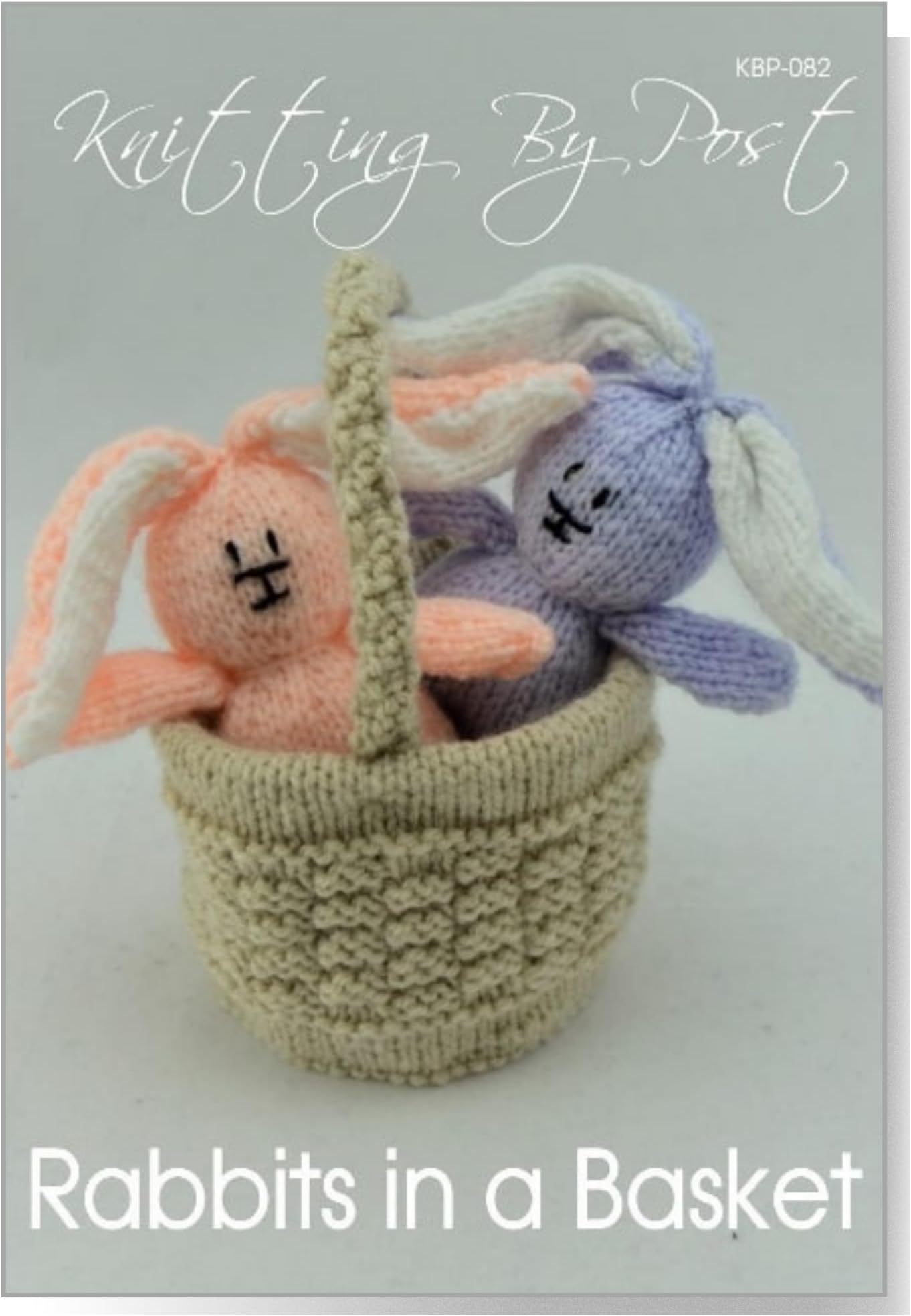 Knitting Pattern Easter Bunnies in a Basket. Easter Animal Knitters ...