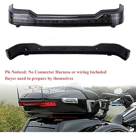 Amazon.com: XMT-MOTO LED Smoke Brake Turn Tail Light For Harley Touring ...