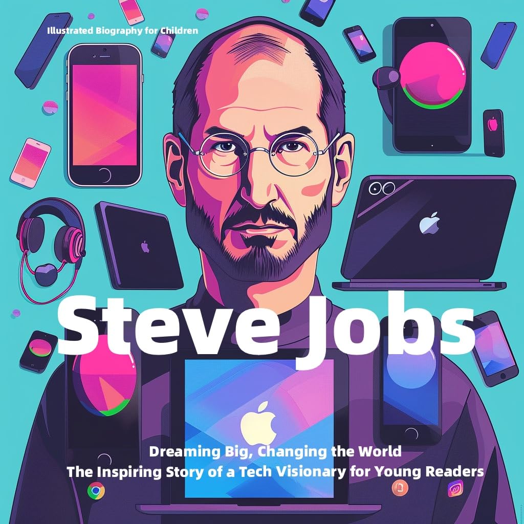 Amazon.com: Illustrated Biography for Children: Steve Jobs: Dreaming ...