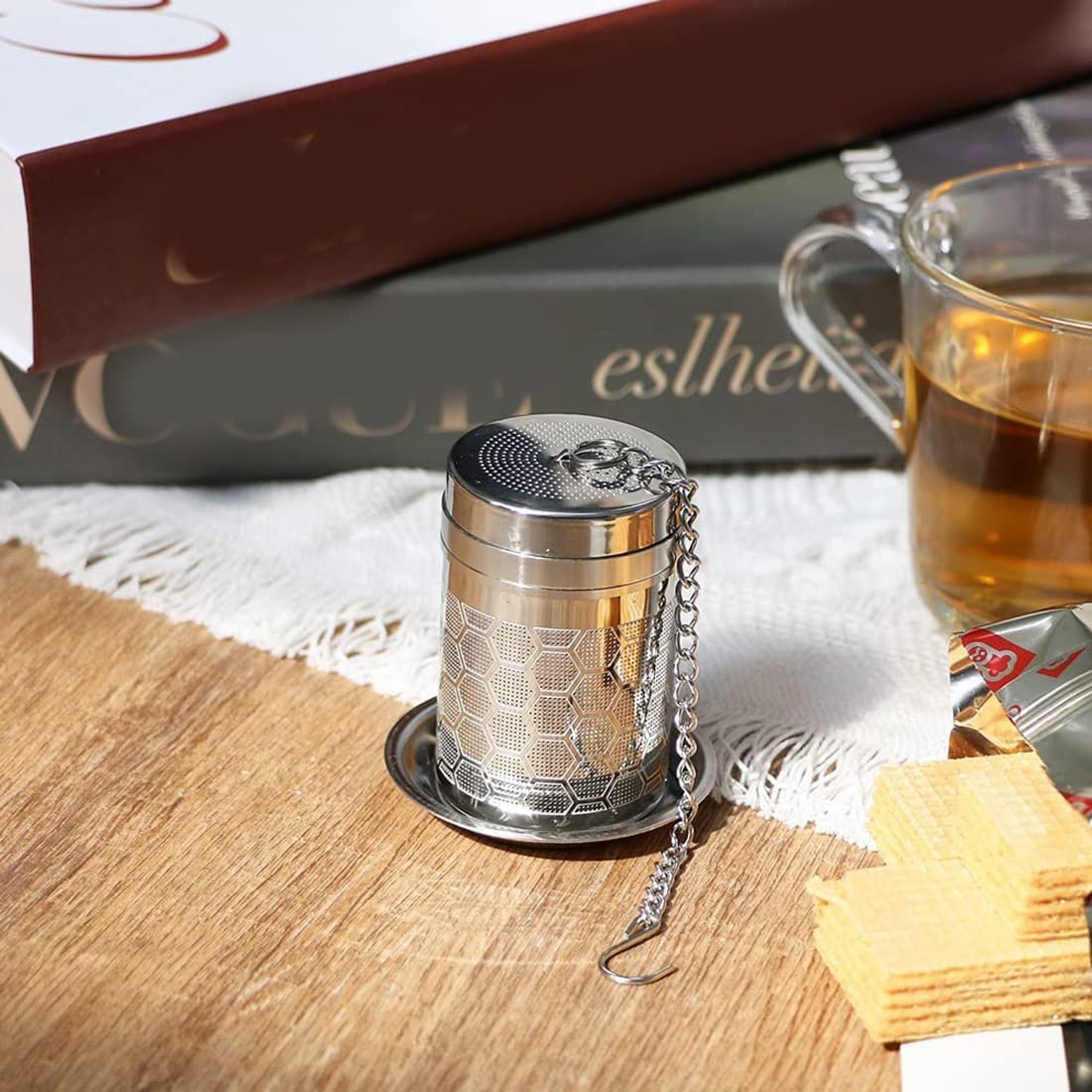 Infusore Per Te Inox Infusore Tè Runsgo Acciaio Inox - Sfera 5cm Con ...