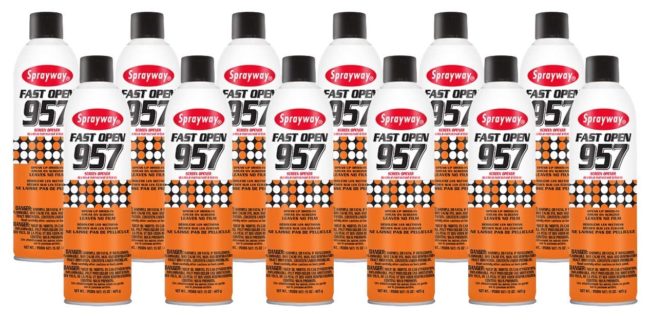 Amazon.com: Sprayway Fast Open Screen Opener, Case of 12 (20 oz) cans ...