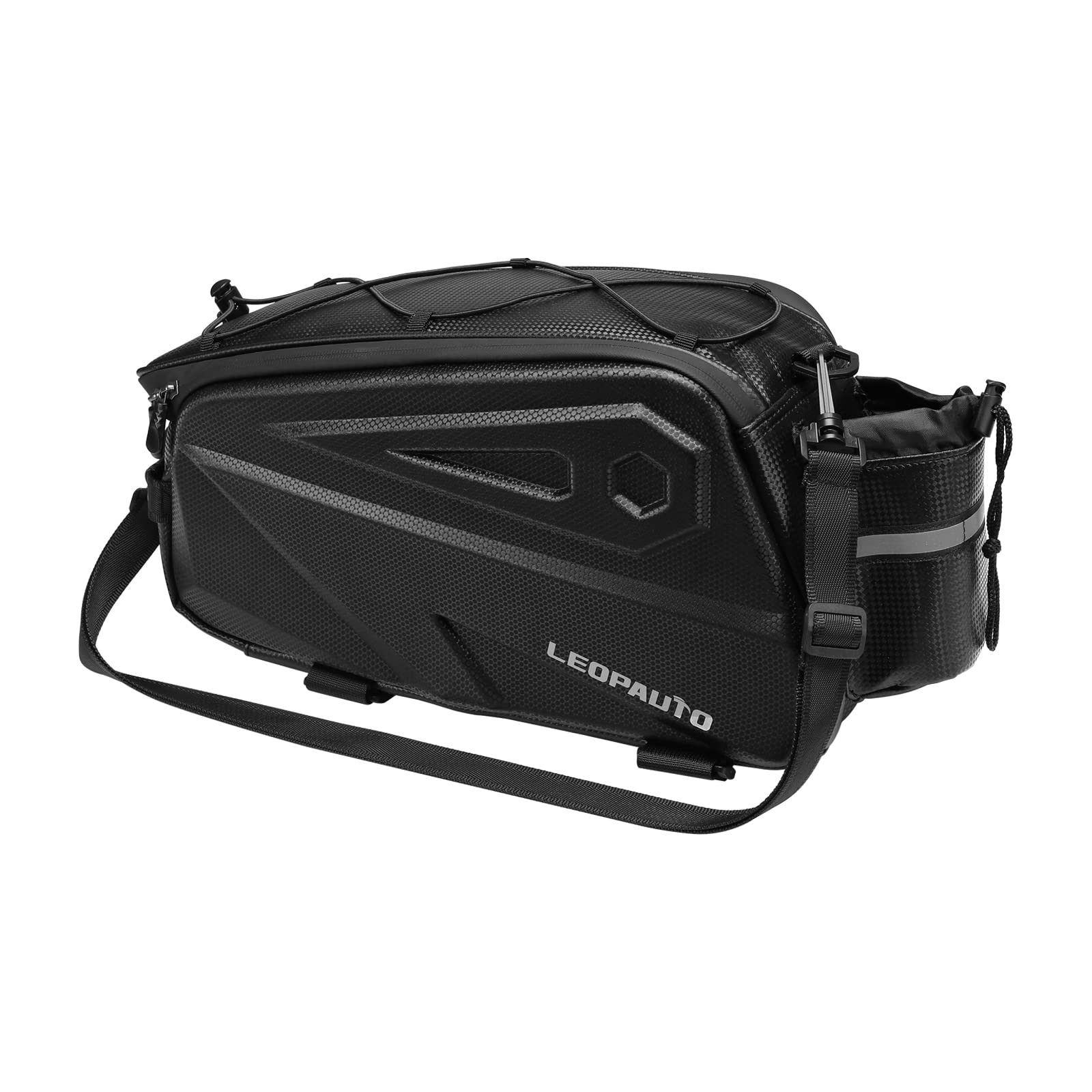 Amazon.com: Leopauto Bike Luggage Rack Rear Bag Bicycle Rear Rack Bag ...