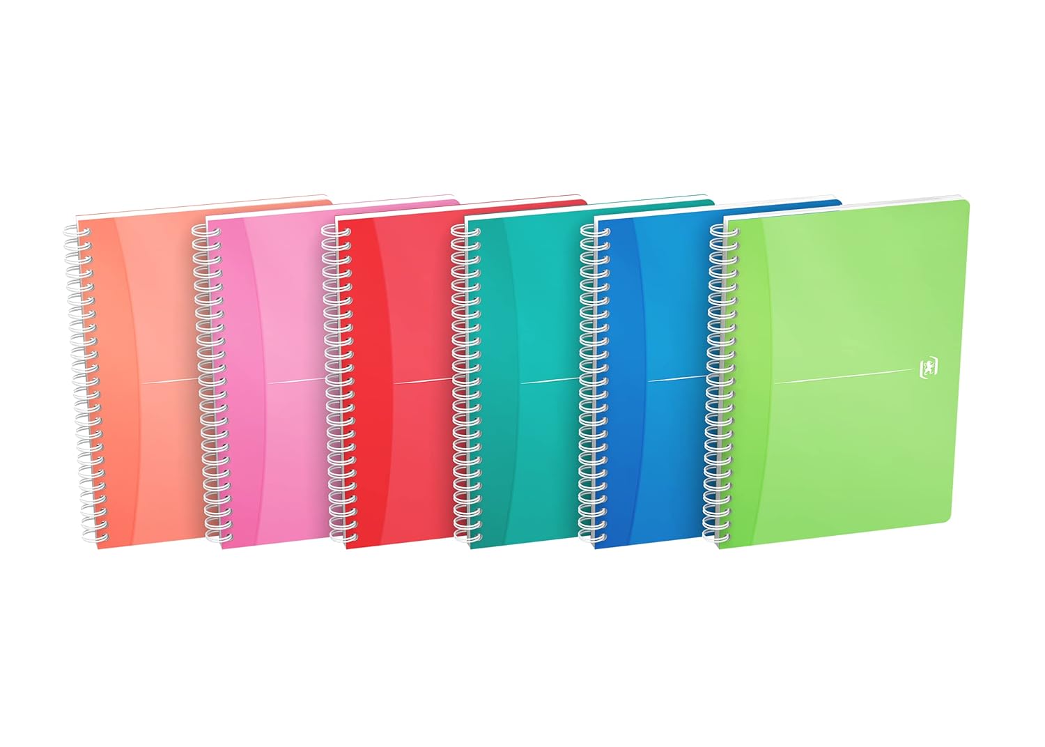 Oxford Office, A5 Notebook, Wirebound, Lined, 180 Page, Assorted ...