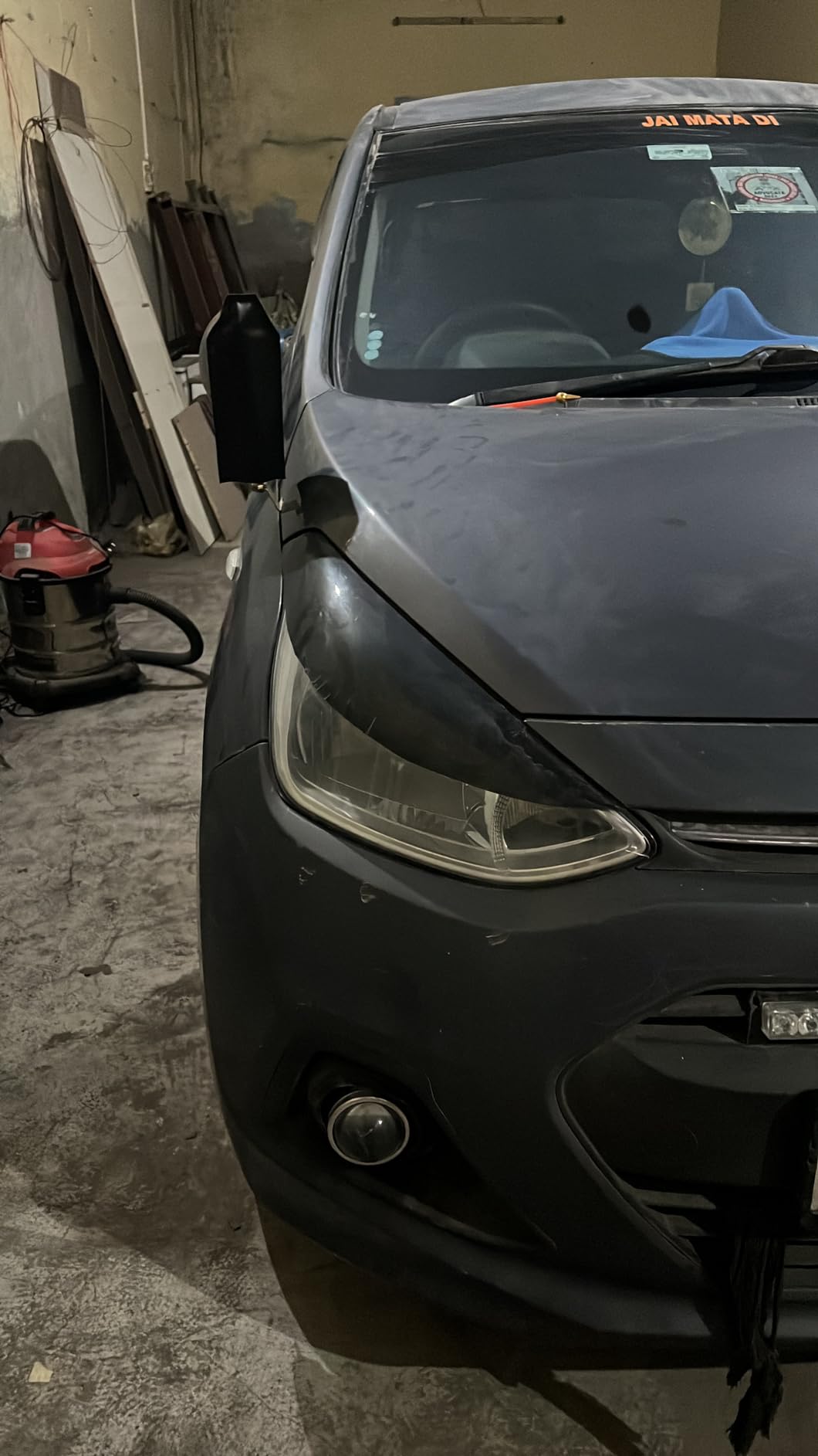 KIING Golden Car Flag Rod with Bracket and Cover (Black) for All Car ...