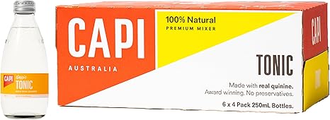 CAPI Tonic - Classic Tonic 250ml x 24 : Amazon.com.au: Grocery