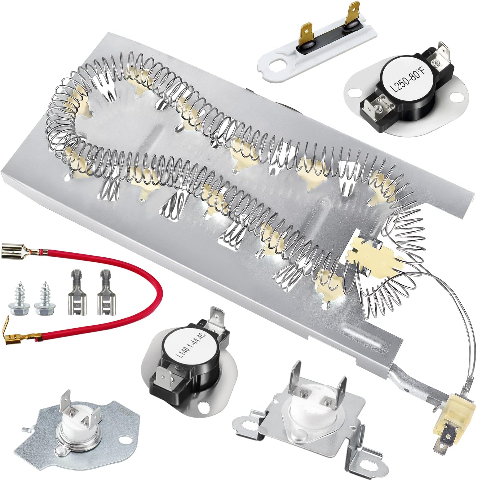 Amazon.com: 3387747 Dryer Heating Element Replacement for Whirlpool ...
