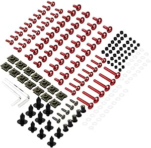 Motorradschrauben Schraube Für Suzuki GSXR 600 750 1000 K1 K2 K3 K4 K5 K6 K7 K8 K9 K10 190PCS ...