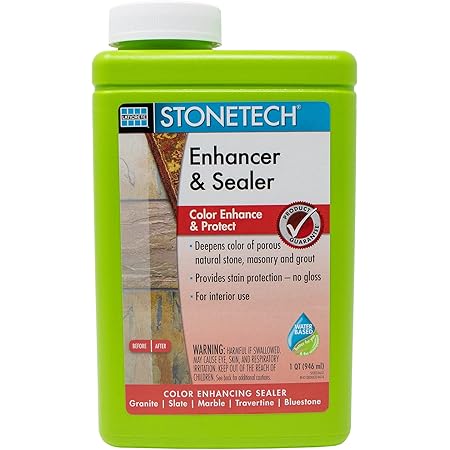 STONETECH BulletProof Sealer, 1 Quart/32 OZ (946ML) Bottle - Tile Grout ...