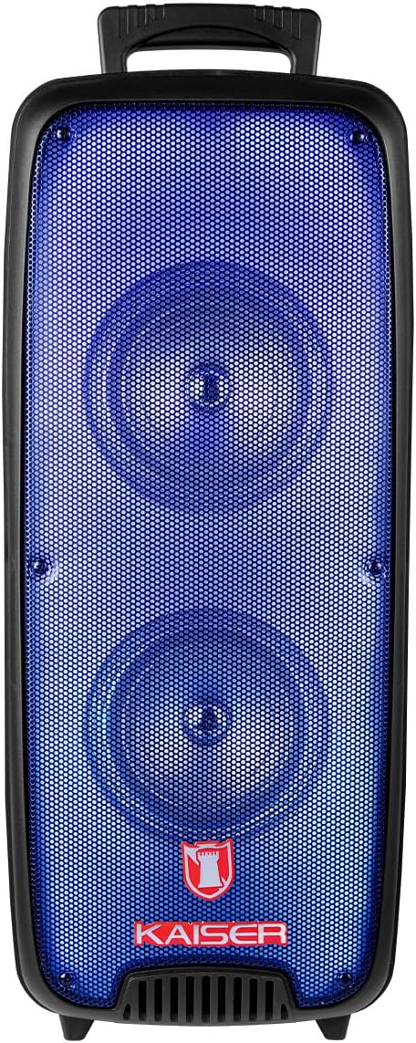 kAISER KSW-2065 BB 2X6.5 Luz Flama KSR-Link/Recar/BT/USB/Micro SD/FM ...
