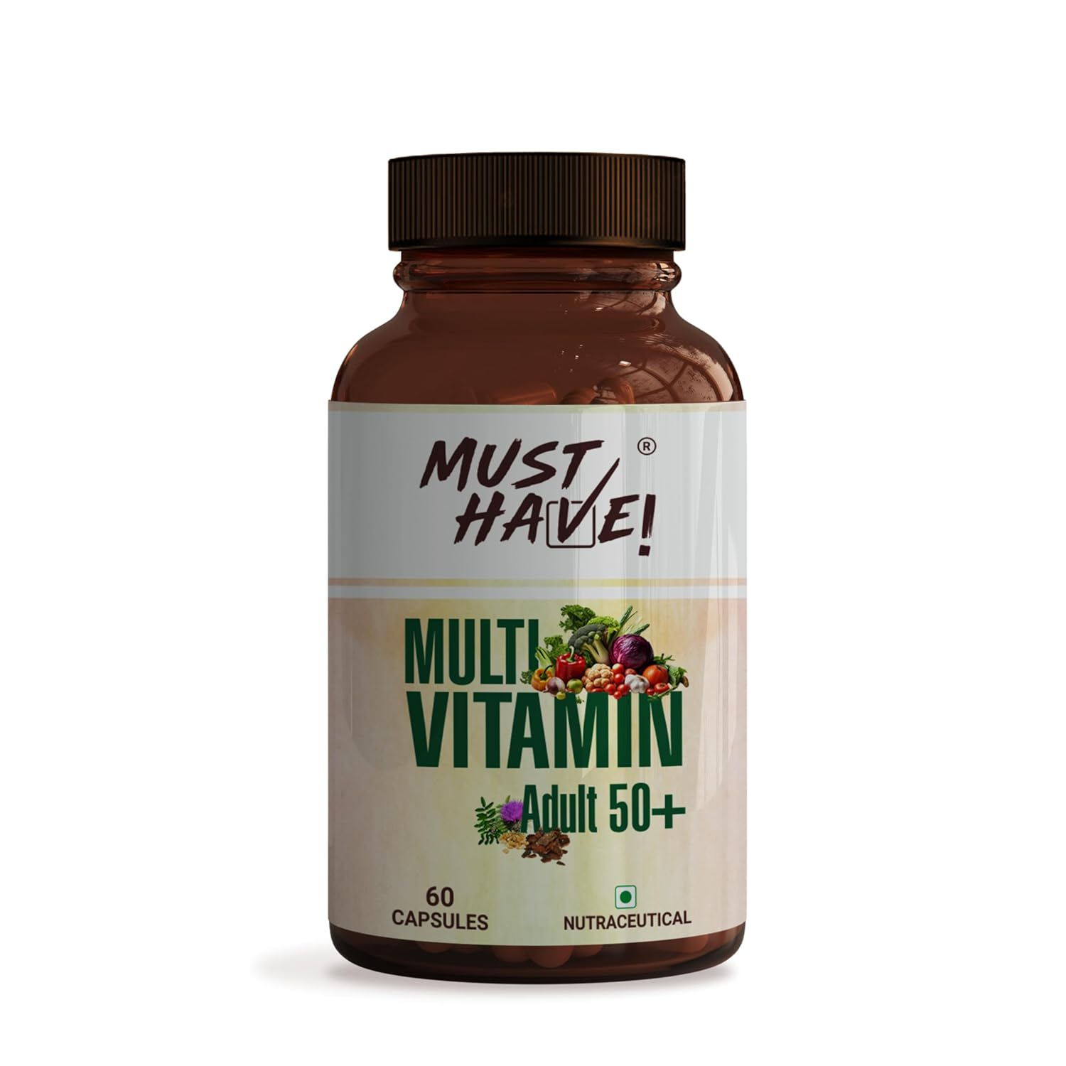 MUST HAVE! Multivitamin for Adults 50+ | 60 Capsules | 100% RDA ...