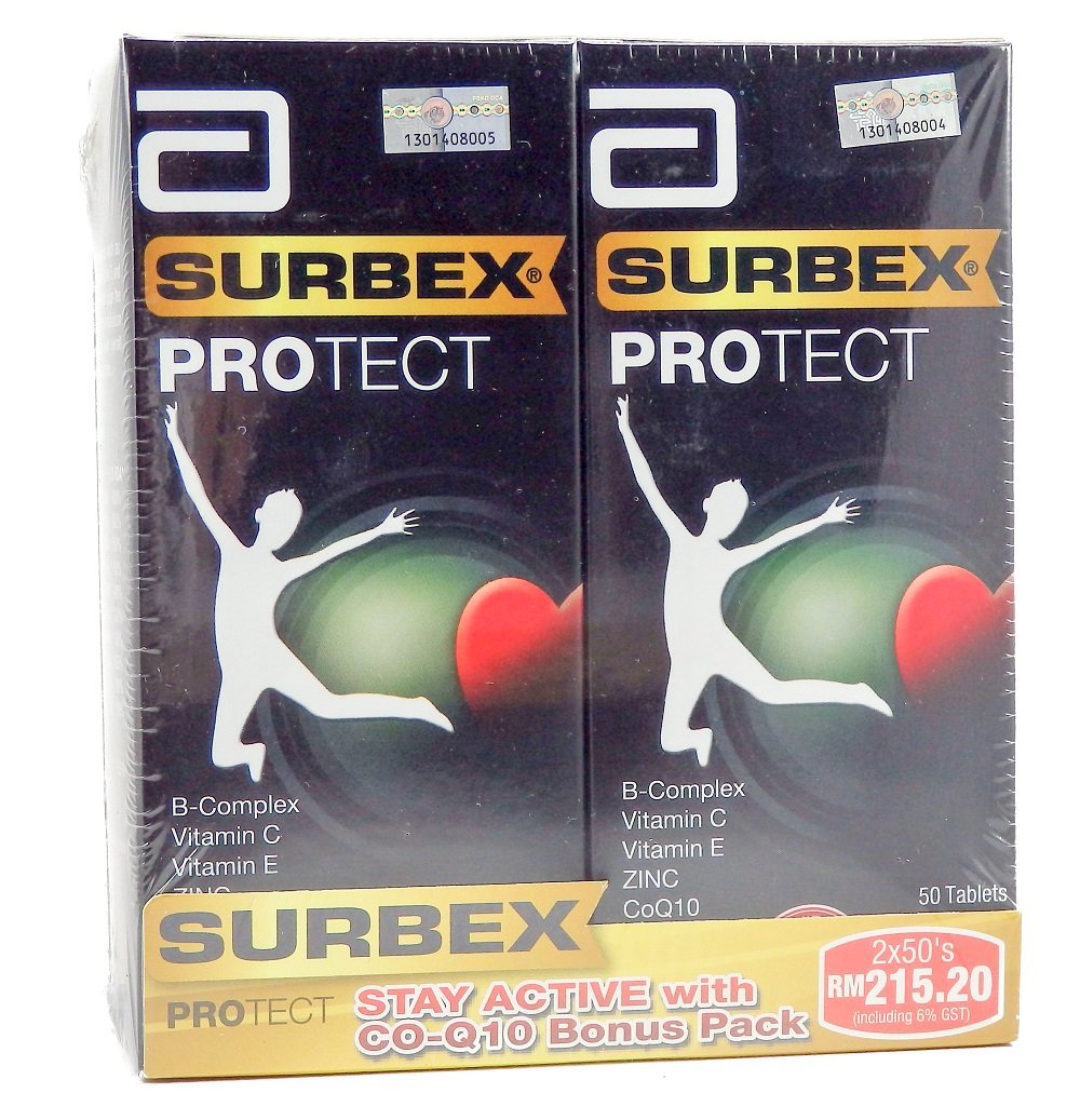 Buy Abbott Surbex Protect 2 x 50's Online at desertcartINDIA