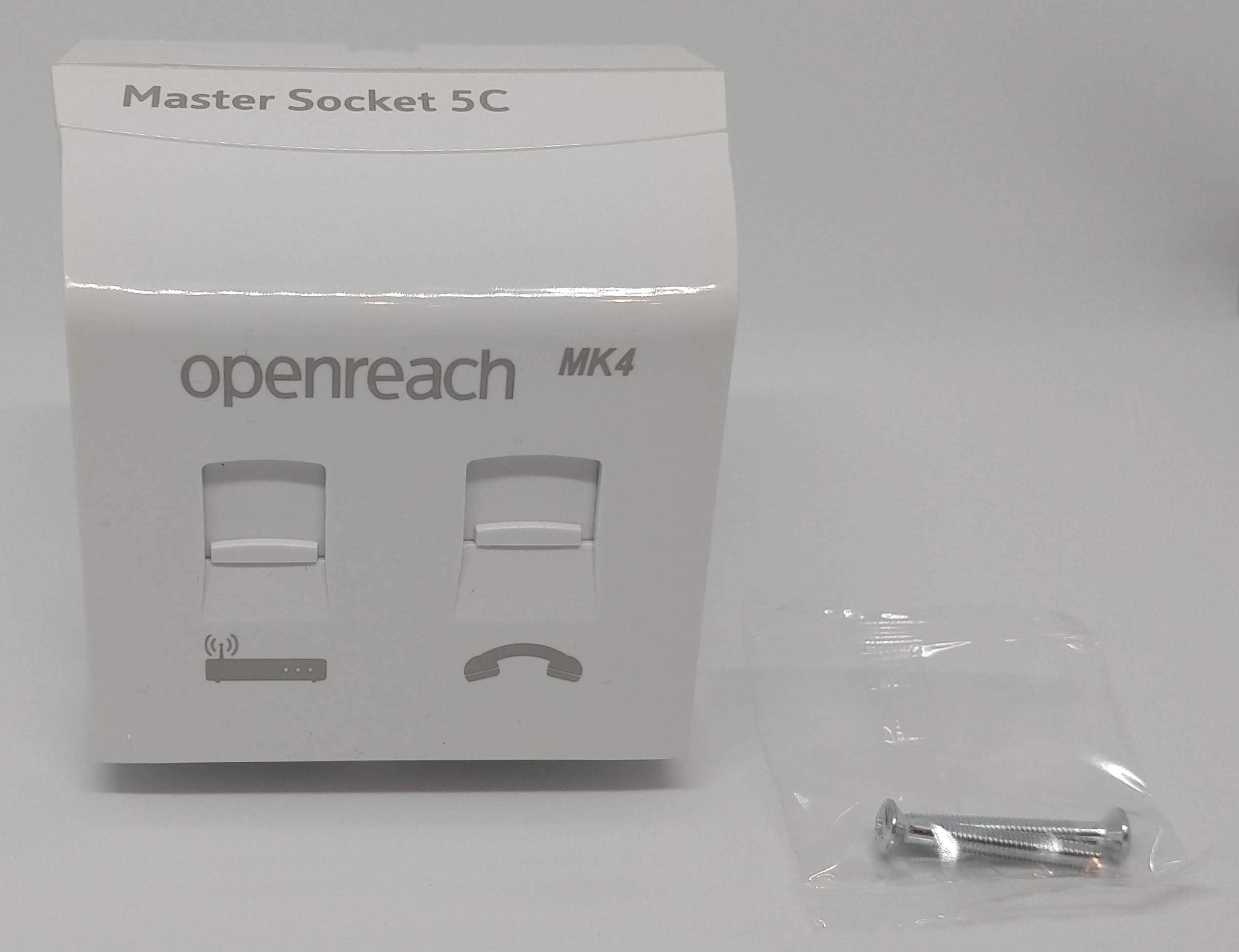 DAVOX BT Openreach master phone socket NTE5C MK2 + MK4 Faceplate ...