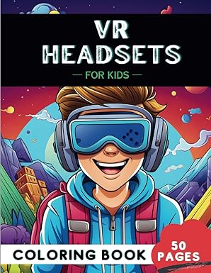Immersive VR Coloring Book for Kids: Explore a Virtual Reality World of ...