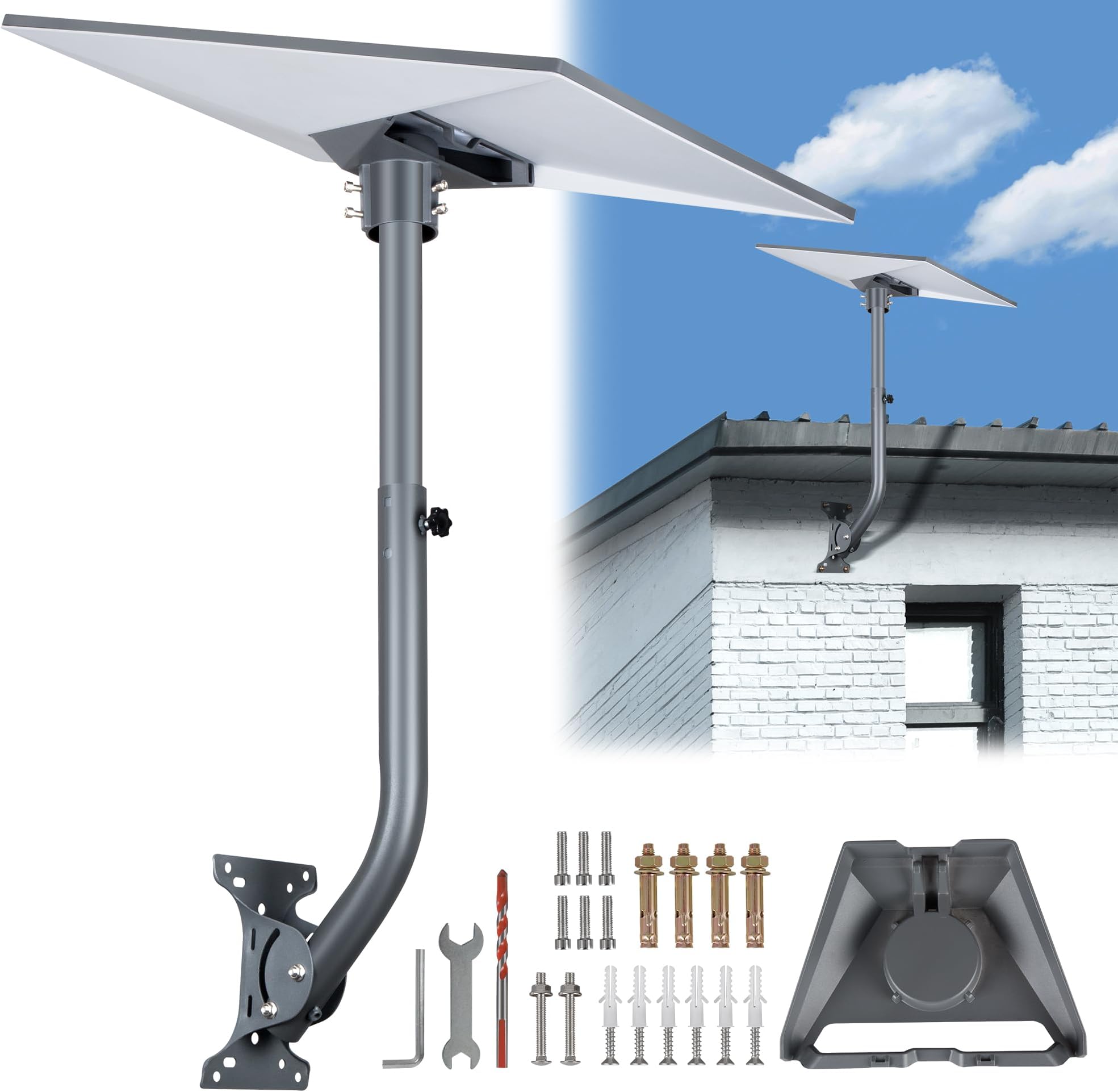 Amazon.com: Adjustable Starlink Gen 3 Mount, Starlink Mounting Kit Gen ...