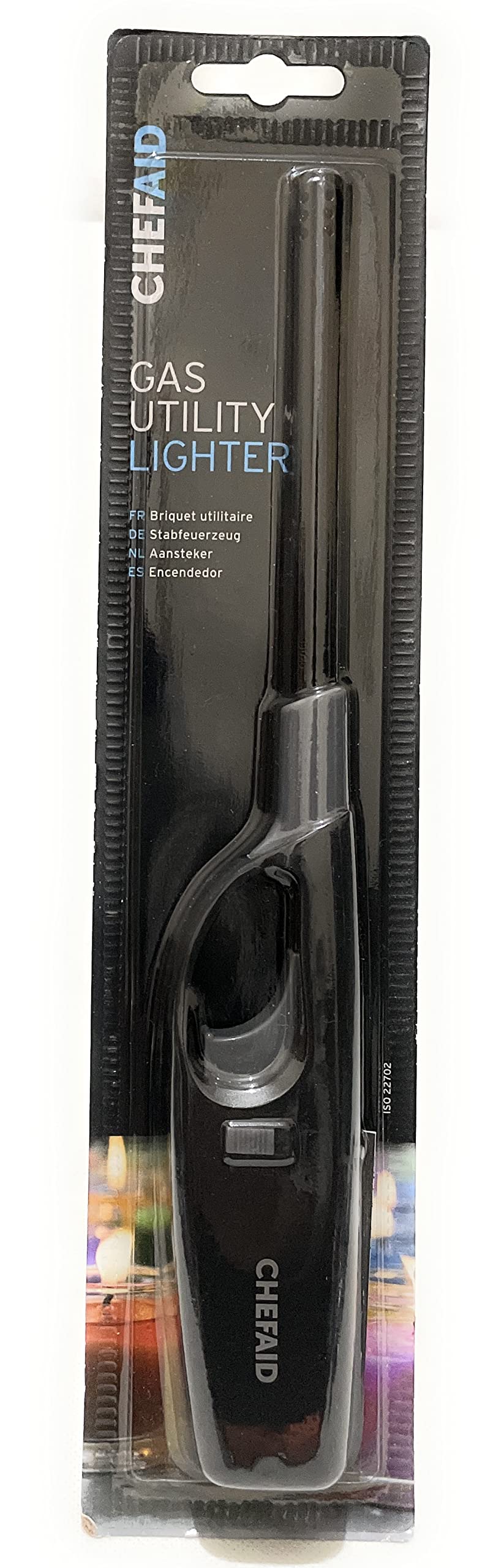 Chef Aid Long Reach Refillable Gas Lighter : Amazon.co.uk: Home & Kitchen