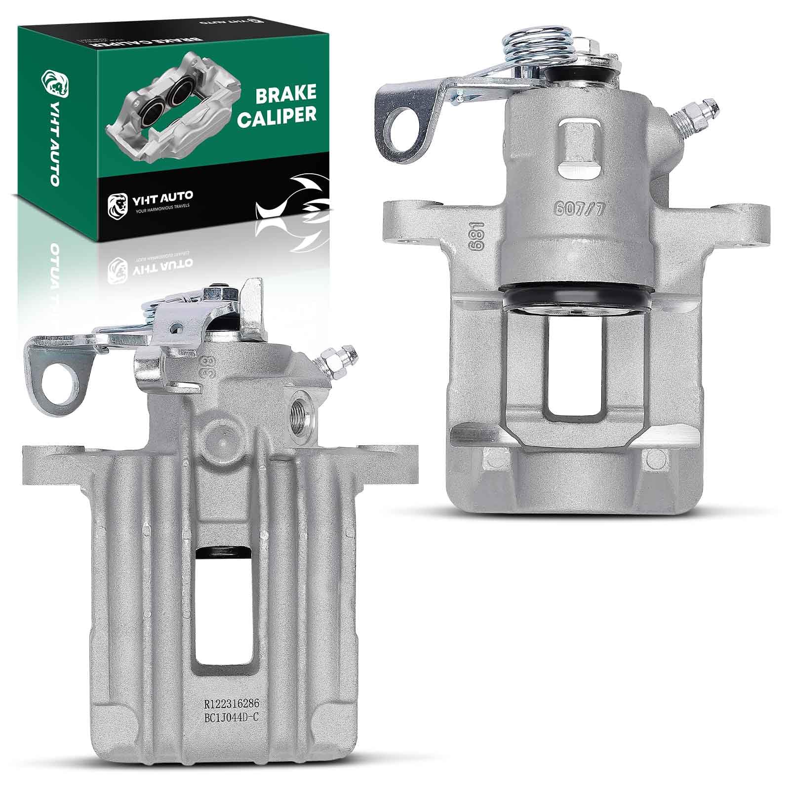 Amazon.com: Set of 2 Rear Driver and Passenger Disc Brake Caliper ...