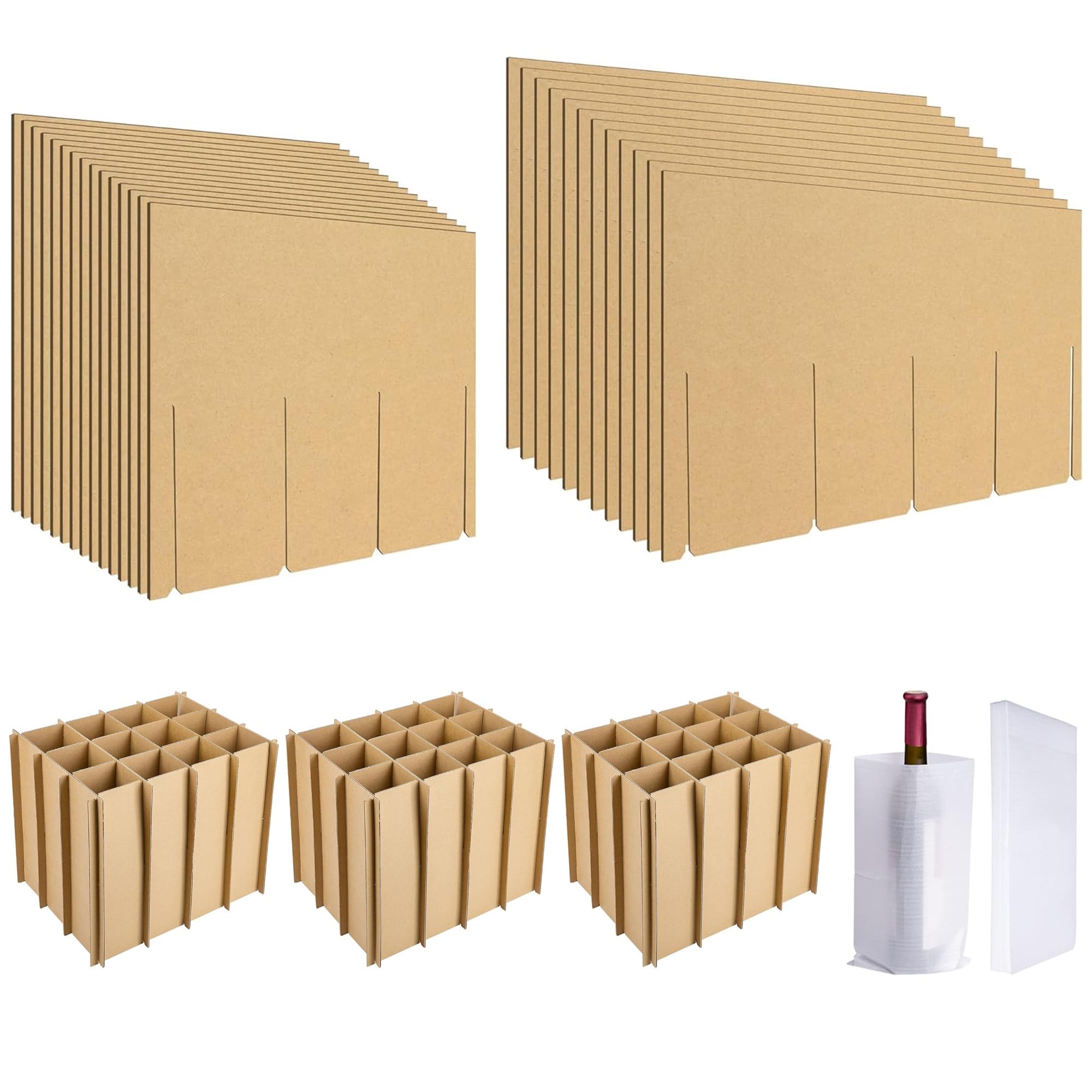 Snapklik.com : Codree 3 Sets Glass Packing Kits- Glass Dividers For ...