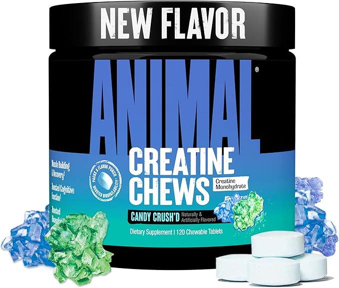 Amazon.com: Animal Creatine Chews – Enhanced Creatine Monohydrate ...