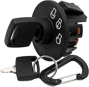 Amazon.com: HD Switch Starter Ignition Key Switch Replaces Exmark ...