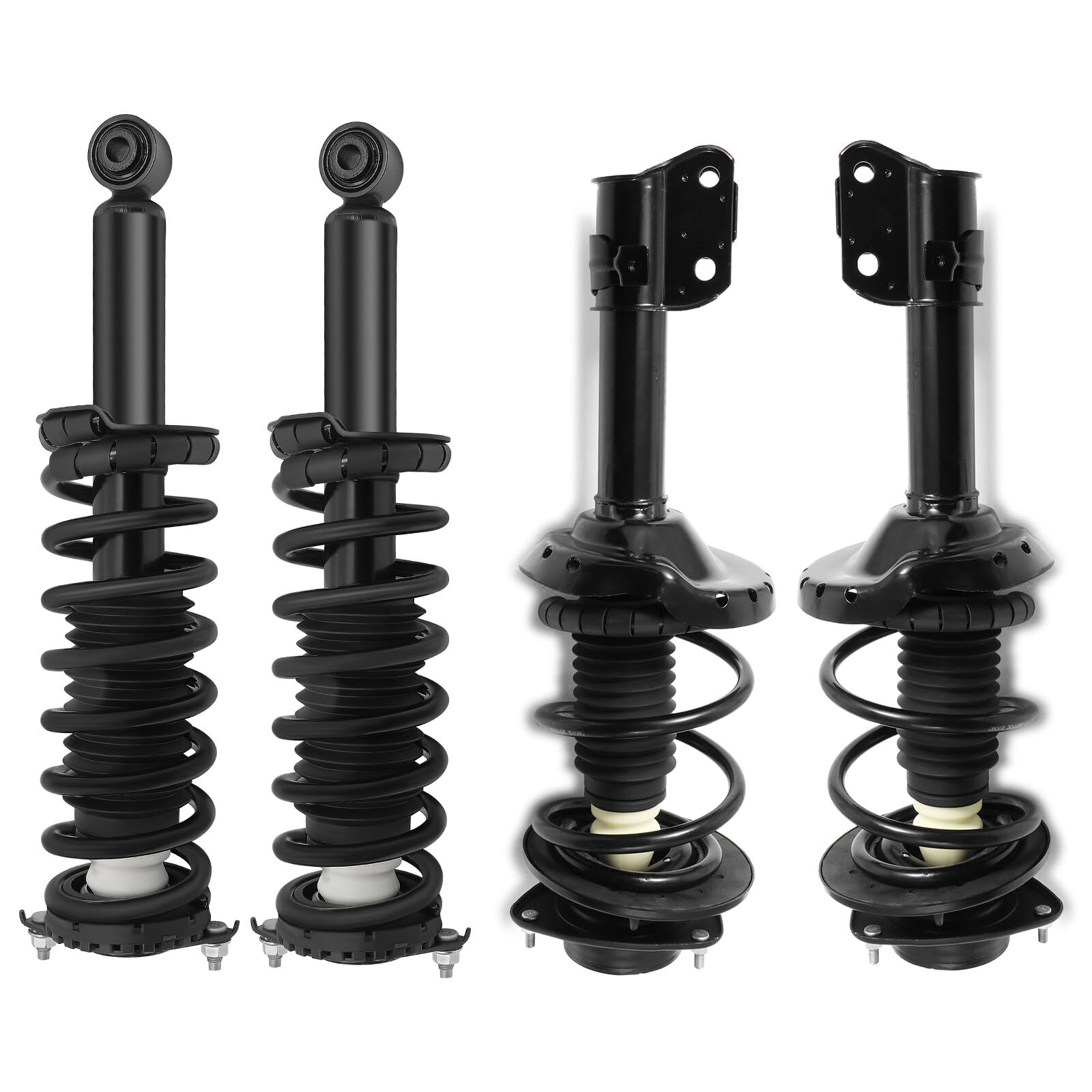 Amazon.com: AUTOMUTO Front and Rear Pair Complete Struts Spring ...