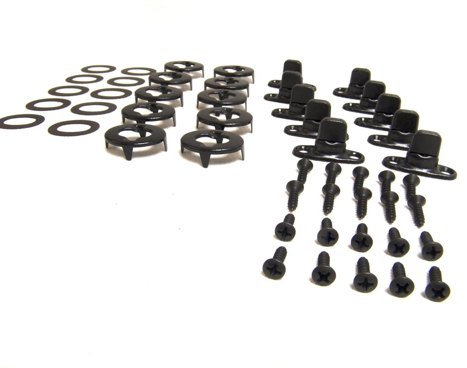 Common Sense Fasteners, Turn Button Set, Black Oxide Finish (Government ...
