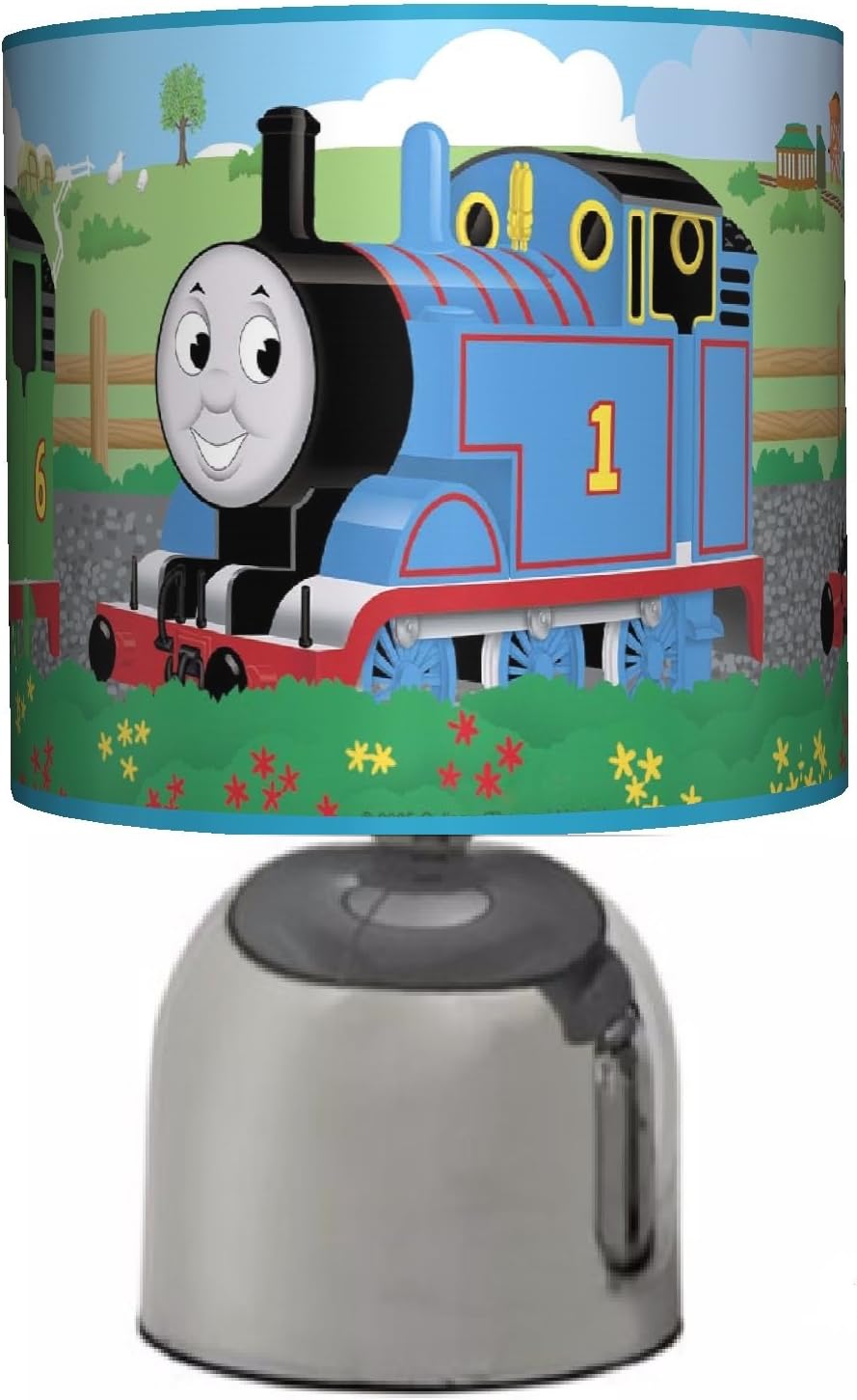 THOMAS THE TANK ENGINE - BEDSIDE TOUCH LAMP - BOYS BEDROOM LIGHT / LAMP ...
