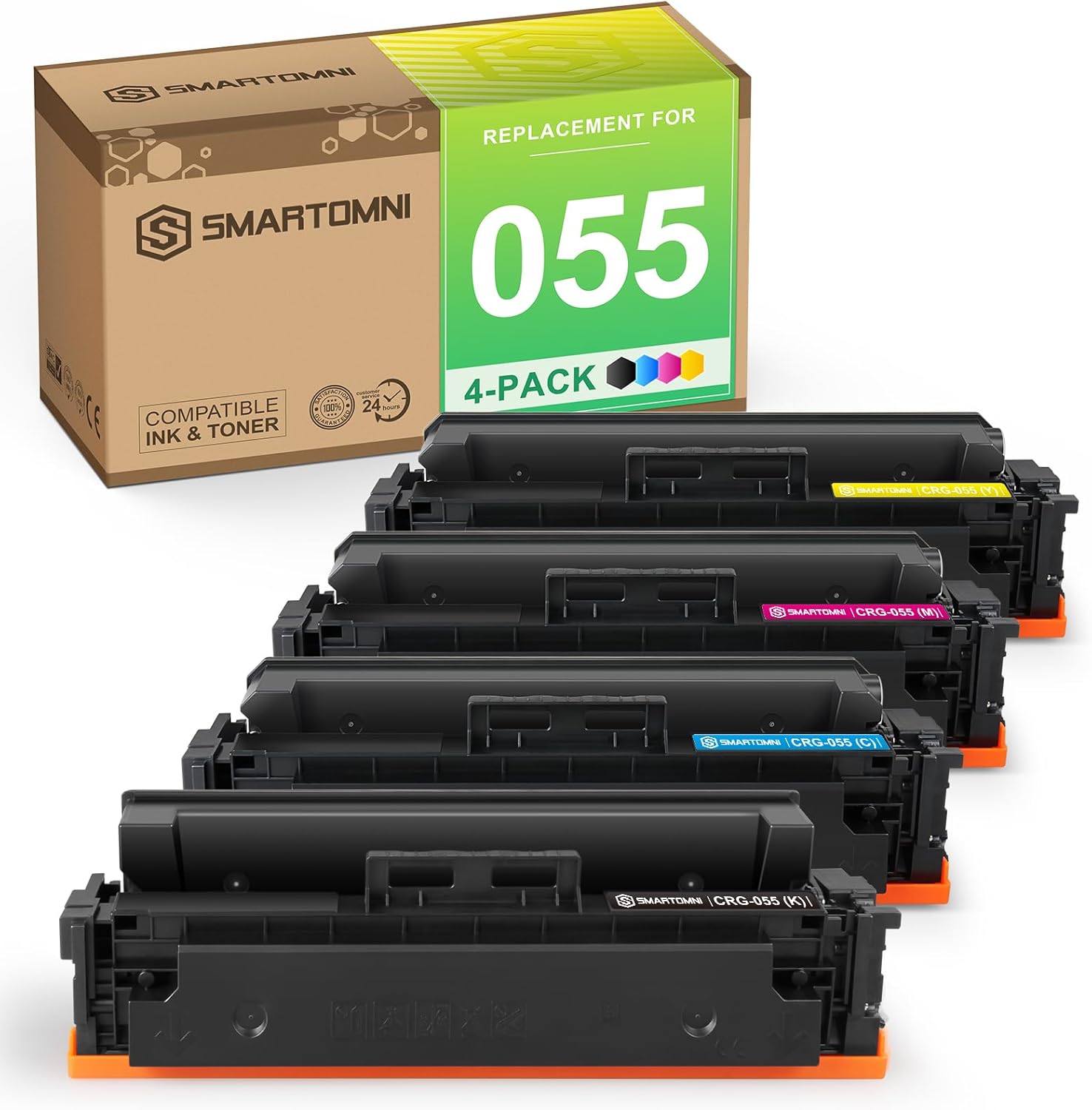 Amazon.co.jp: 055 互換トナーカートリッジ Canon 055 CRG-055用 Color imageCLASS ...