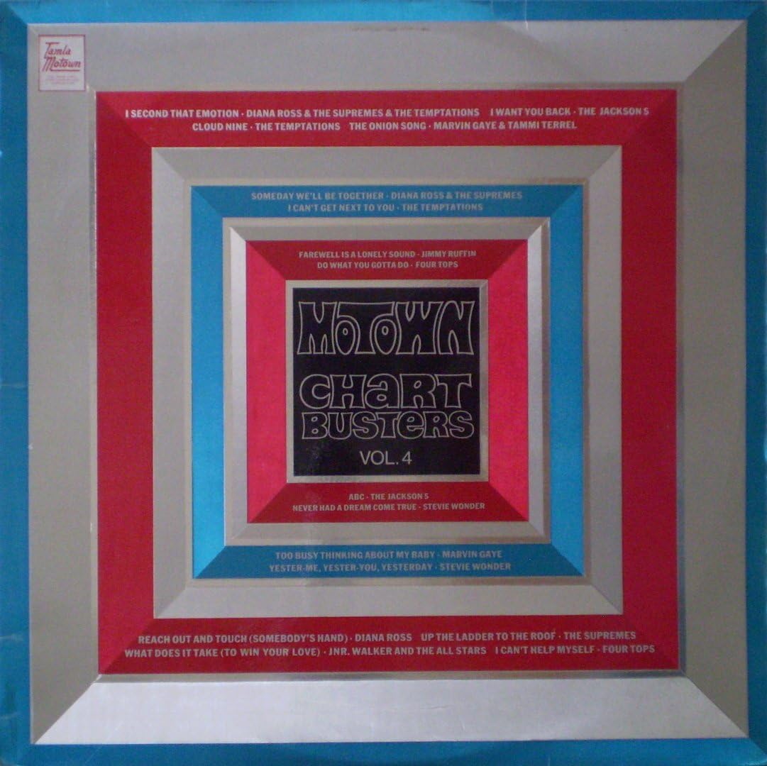 VARIOUS ARTISTS Motown Chartbusters Vol Four 4 UK LP c1970 by VARIOUS ...