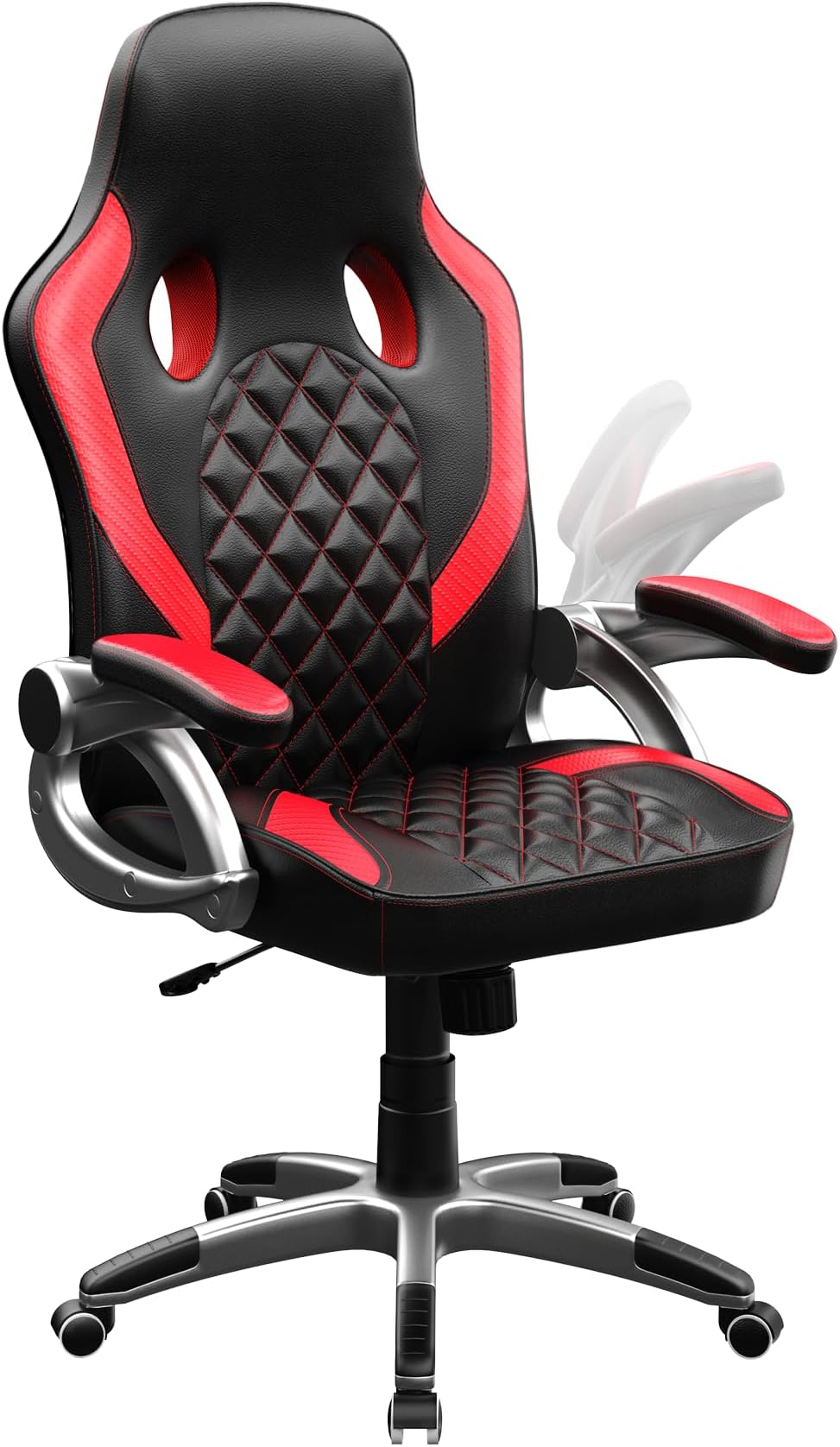 HLFURNIEU Chaise Gaming, Fauteuil Gamer Ergonomique, Siège de Bureau ...