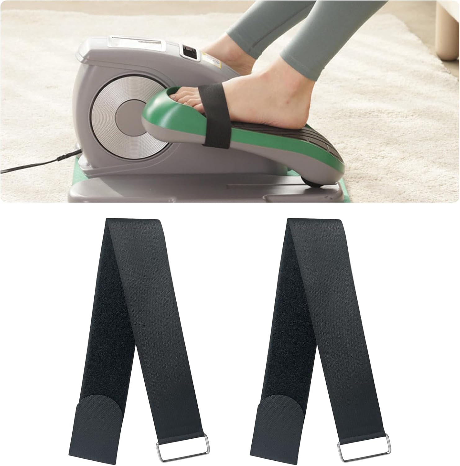 Amazon.com: 2 Pcs Adjustable Pedal Straps,Velcro Feet Pedal Strap ...