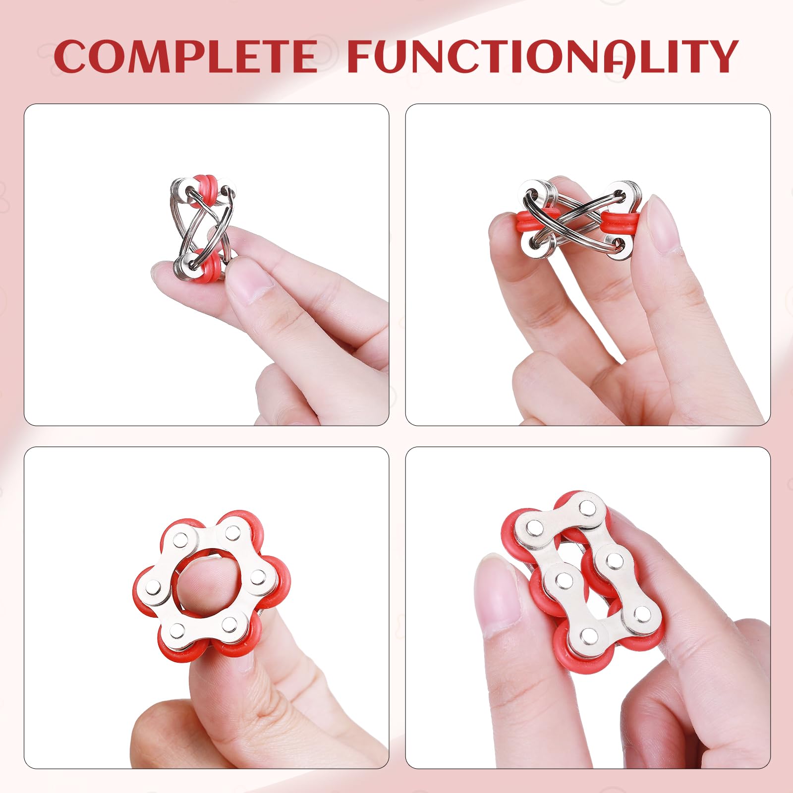 Snapklik.com : Marble Mesh Fidget Toys Set - 8 Pcs Sensory Fidget Toys ...
