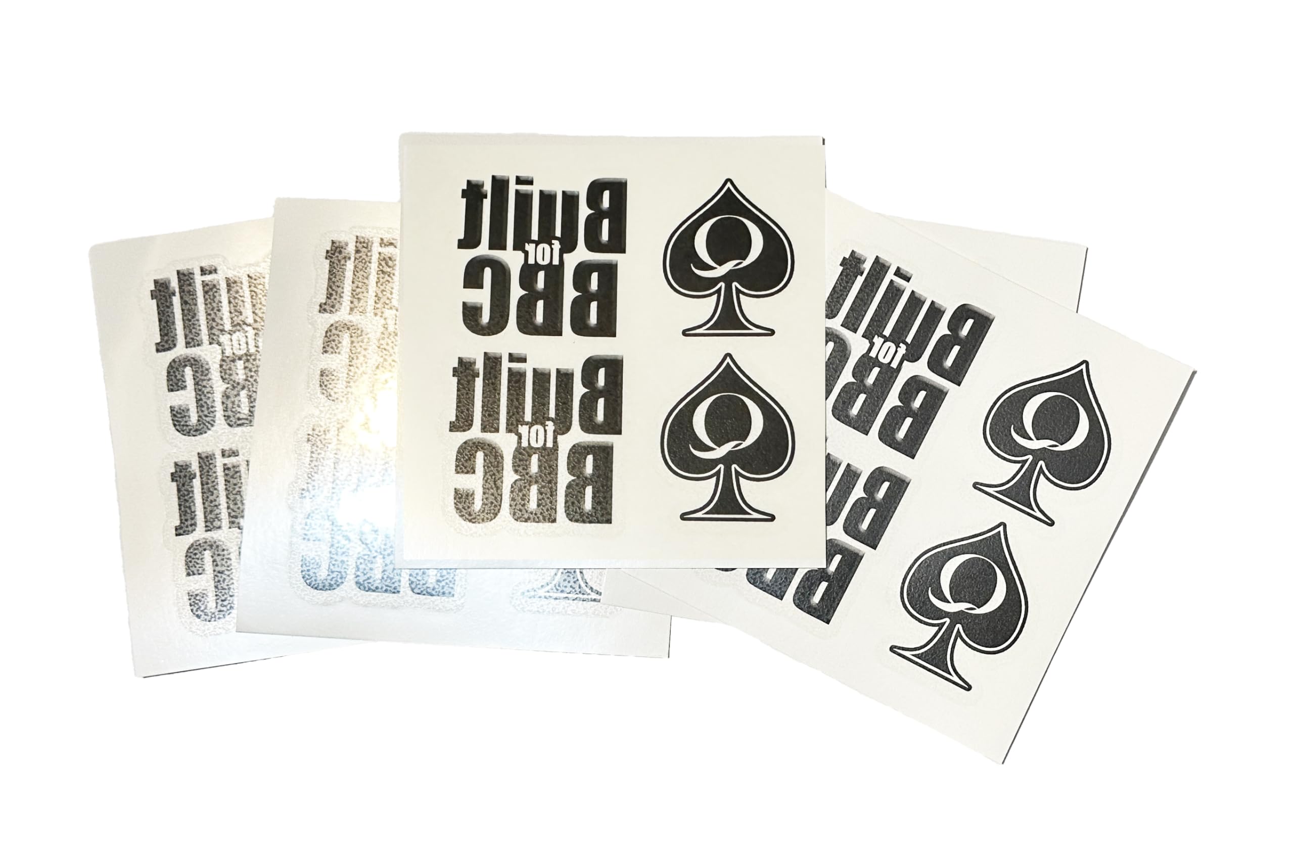 5 Sheet Built For Bbc And Qos Temporary Tattoo Set | Desertcart INDIA